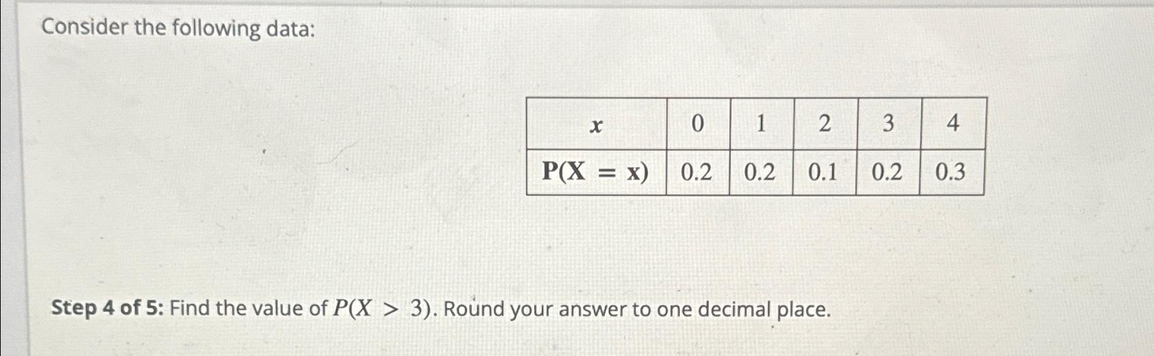 Solved Consider the following | Chegg.com