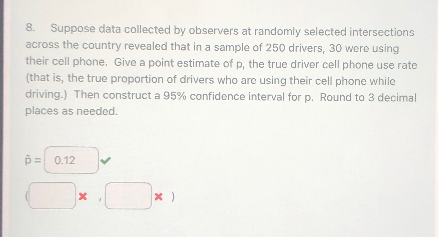 Solved Suppose data collected by observers at randomly | Chegg.com