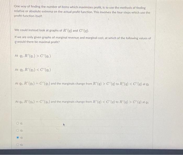 Solved One way of finding the number of items which | Chegg.com