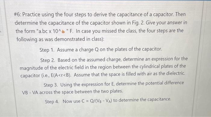 Solved \#6: Practice using the four steps to derive the | Chegg.com