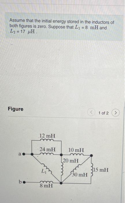 Solved Assume that the initial energy stored in the | Chegg.com