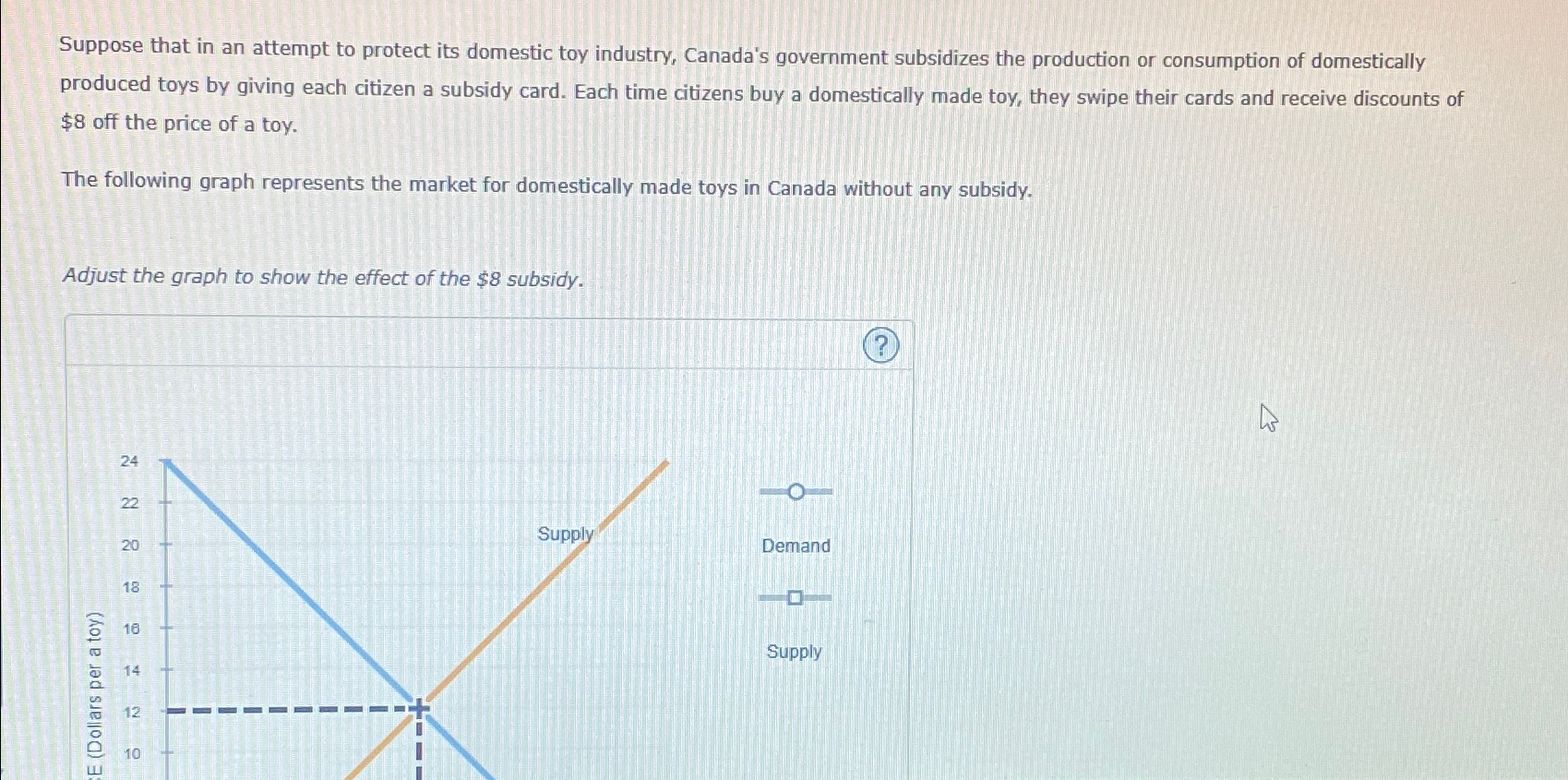 Solved Suppose that in an attempt to protect its domestic | Chegg.com