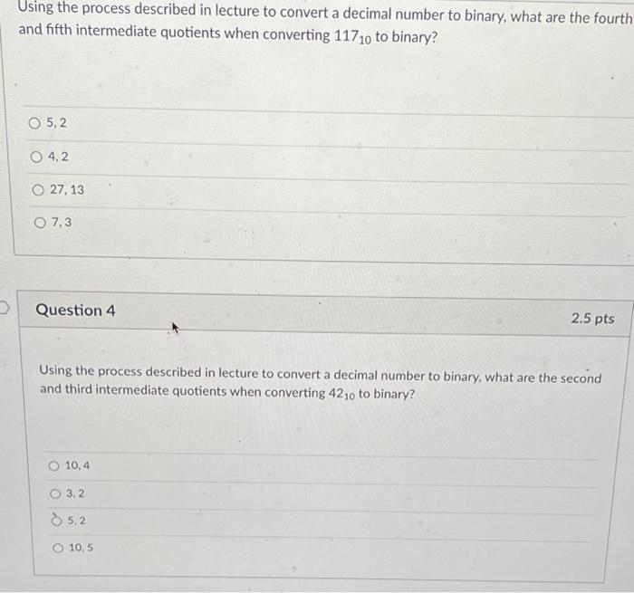 Solved Using the process described in lecture to convert a | Chegg.com