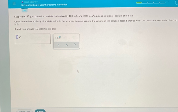 Solved O Stoichometry Solving Limiting Reactant Problems In 1791
