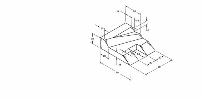 Solved ——— ——— ——— ——— ——— ——— Create the front view, top | Chegg.com