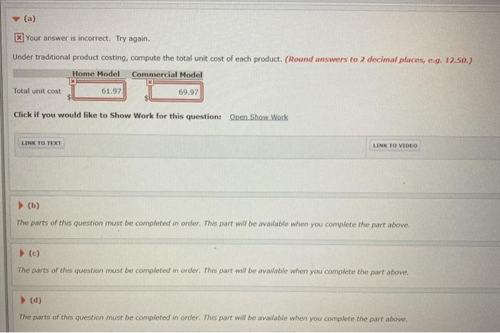 Solved *Problem 17-01A a-e (Part Level Submission) Combat | Chegg.com