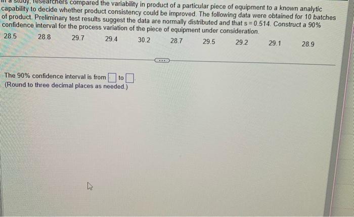 Solved capability to decide whether product consistency | Chegg.com