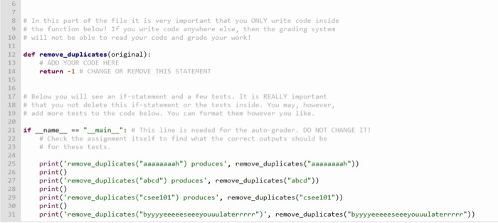Solved Part I: Duplicate Removal (10 points) (Place your | Chegg.com
