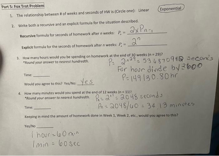 Do anybody know how to do this math on excel for a | Chegg.com