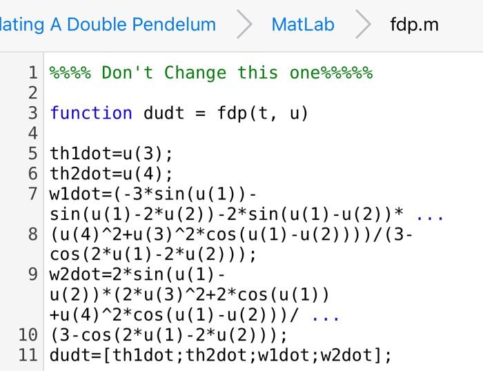 Figure 1. Position Diagram of a double pendulum the | Chegg.com