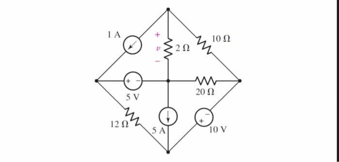 Solved 1) Use nodal analysis to find vp in the circuit shown | Chegg.com