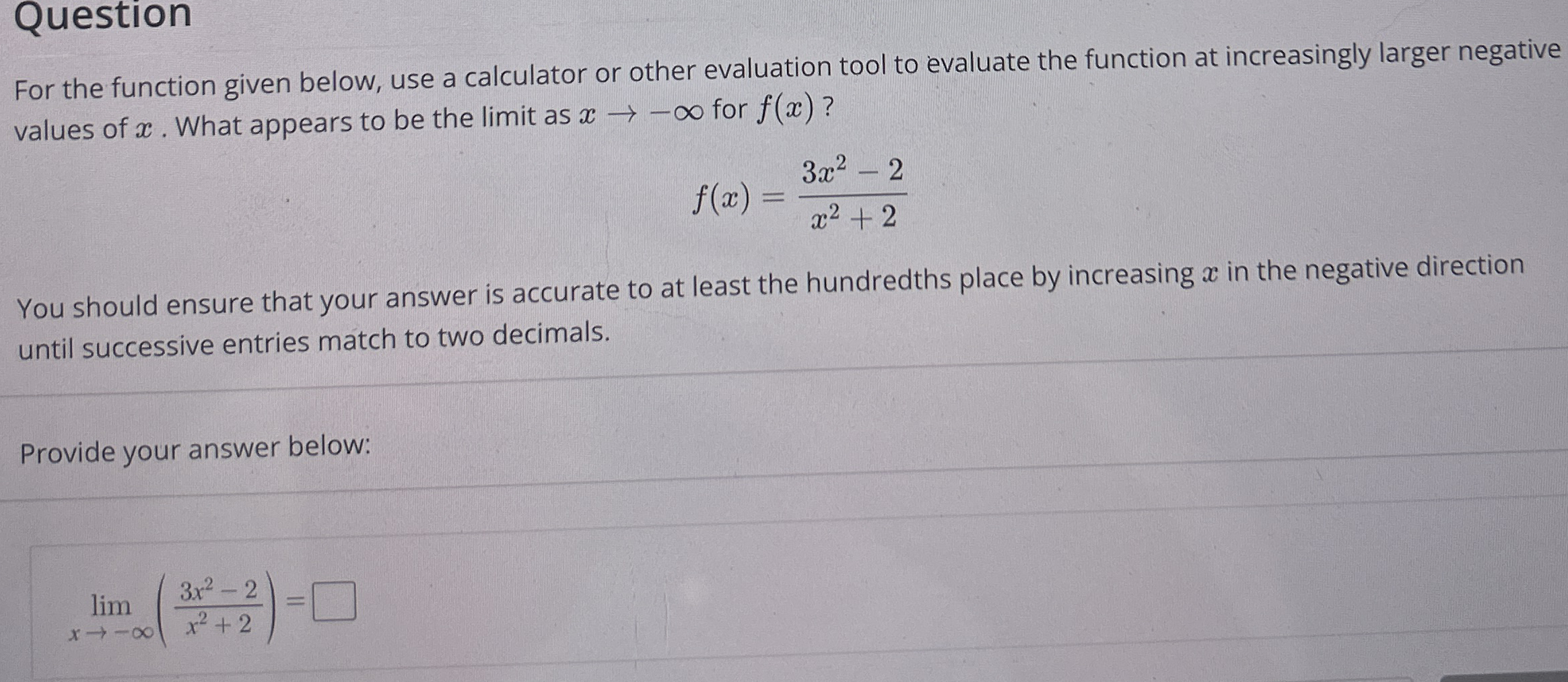 Solved QuestionFor the function given below, use a | Chegg.com