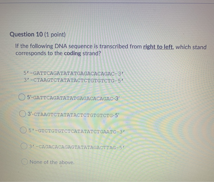 Solved Question 9 1 Point Consider The Following Double