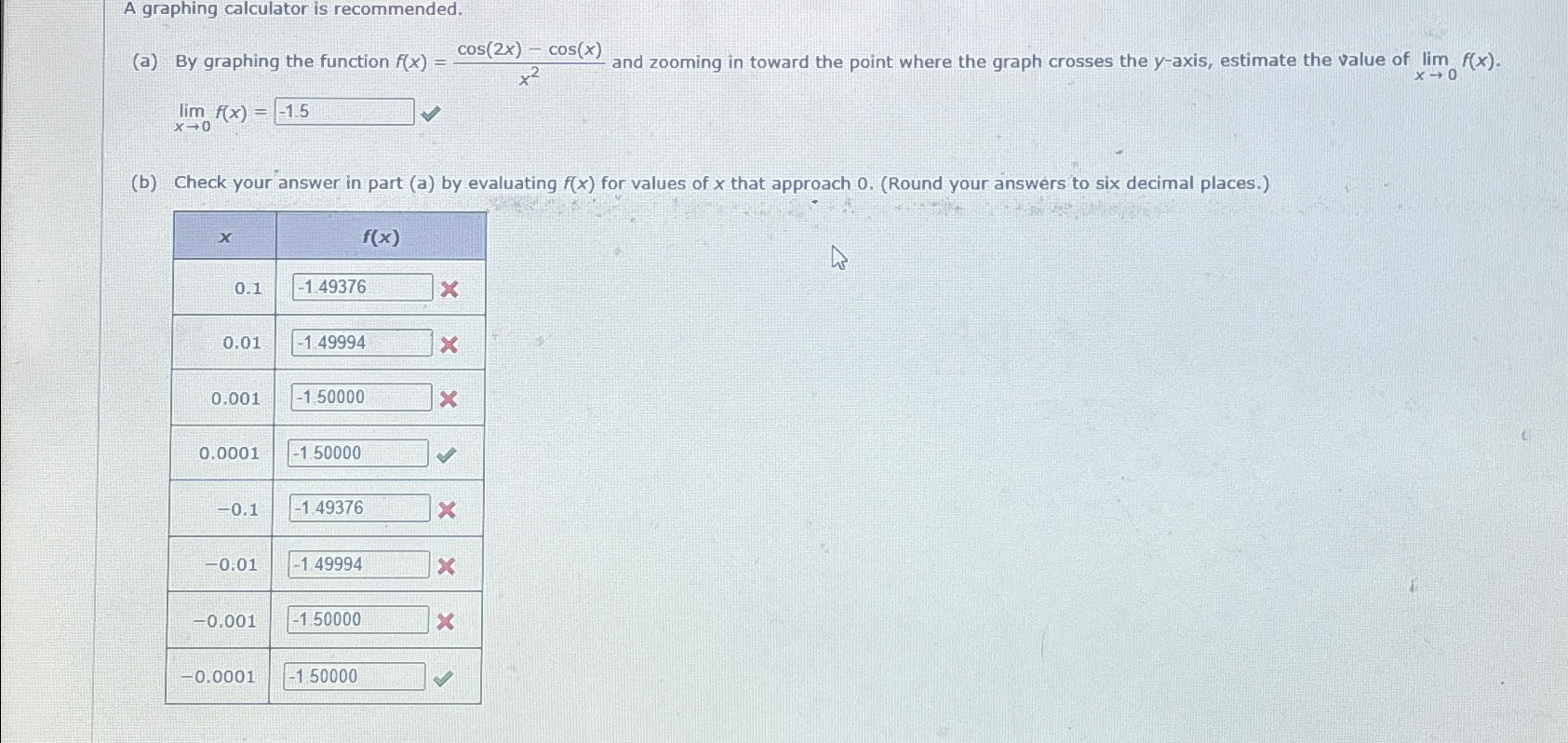 Solved A graphing calculator is recommended.(a) ﻿By graphing | Chegg.com