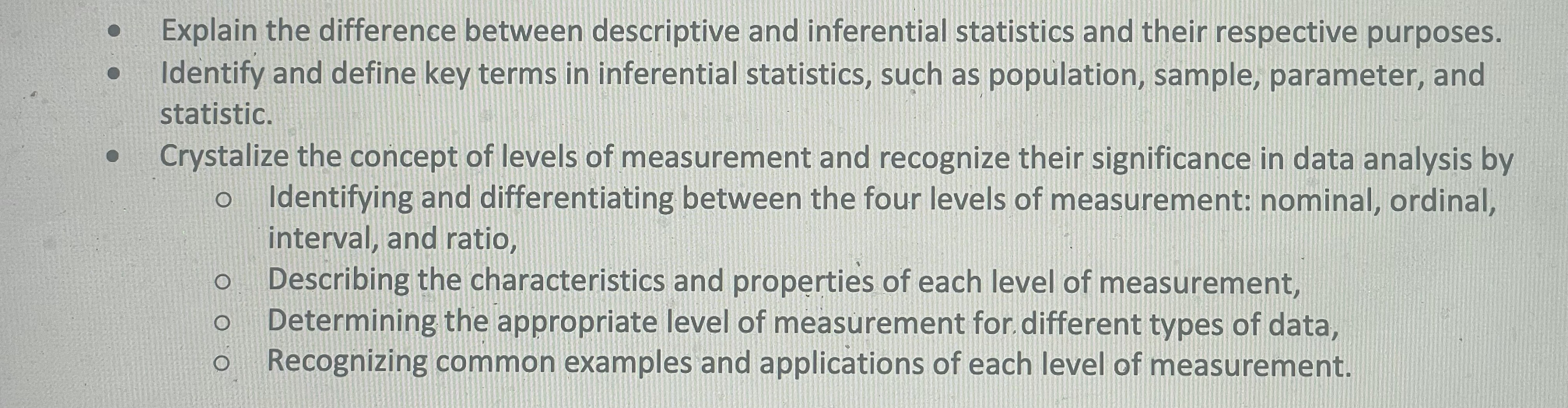 Solved Explain the difference between descriptive and | Chegg.com