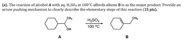 Solved Identify whether Sn1, Sn2, E1, or E2 and provide | Chegg.com
