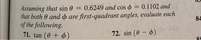 Solved Use the sum and difference identities to evaluate | Chegg.com