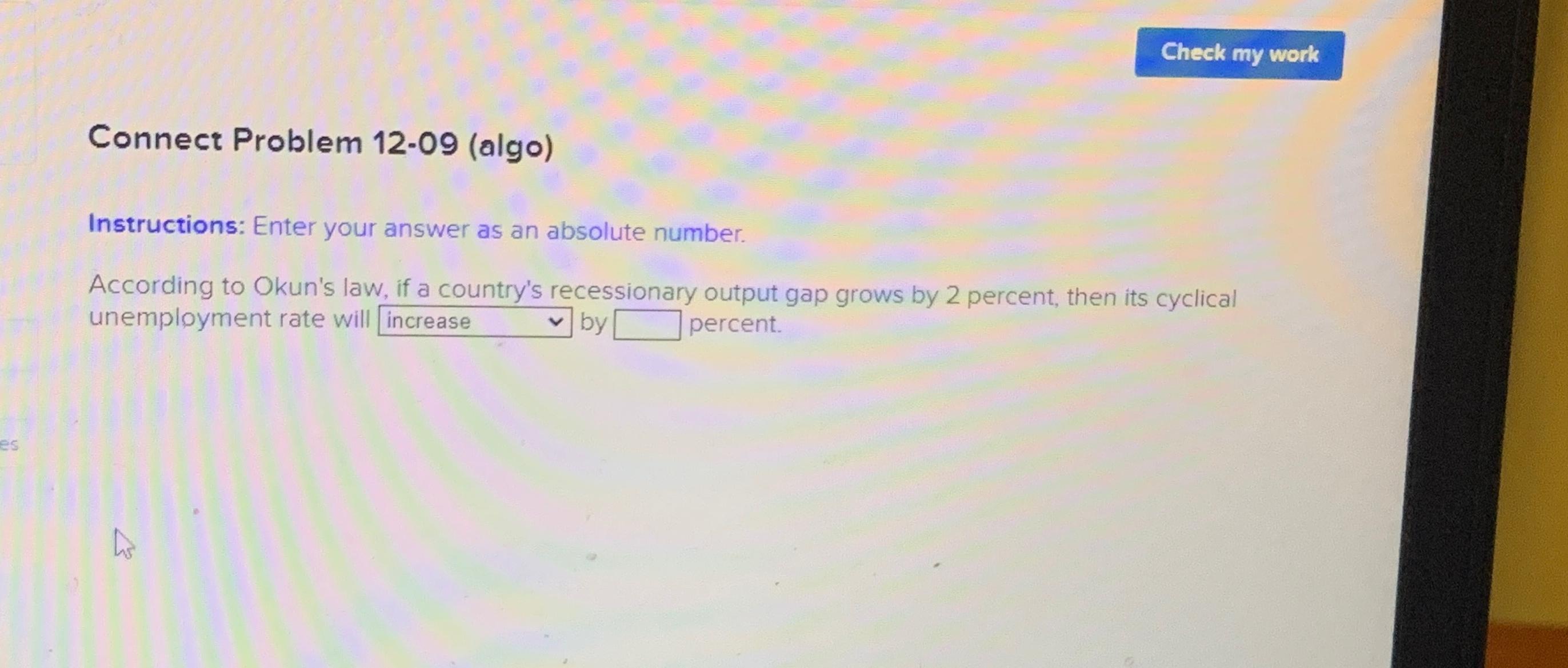 Solved Connect Problem 12-09 (algo)Instructions: Enter your | Chegg.com