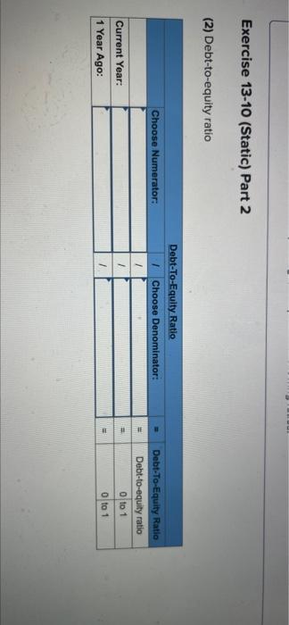 Solved Exercise 13-10 (Static) Analyzing risk and capital | Chegg.com