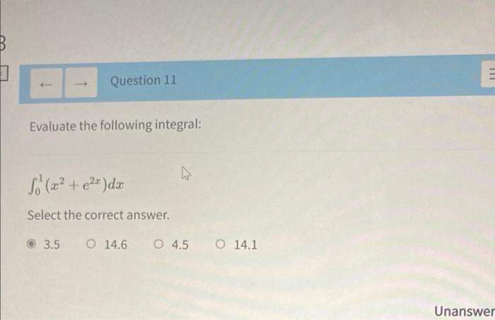 Solved urse Lecture Capture Question 10 Evaluate the | Chegg.com