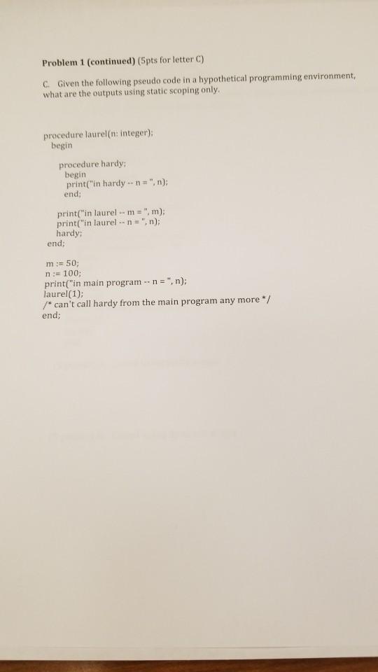 Solved Ctrl Section 2, Problems 15 points, Do all. Problem | Chegg.com