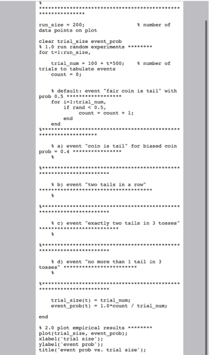 PROBLEM 1 Study the accompanied MATLAB script for | Chegg.com