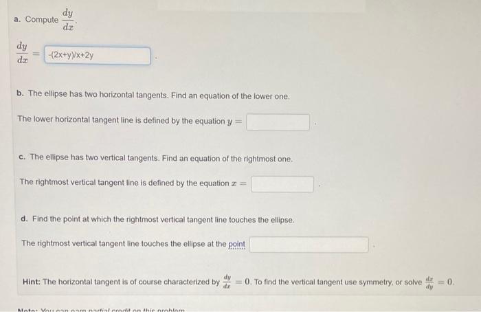 Solved (1 point) The graph of the equation x2+xy+y2=3 is an | Chegg.com