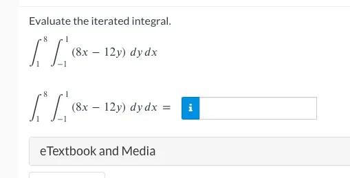 Solved Evaluate the double integral over the rectangular | Chegg.com