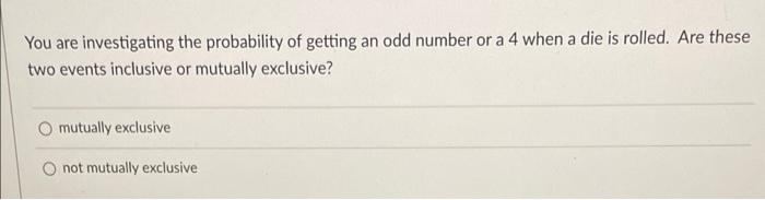 Solved You are investigating the probability of getting an | Chegg.com