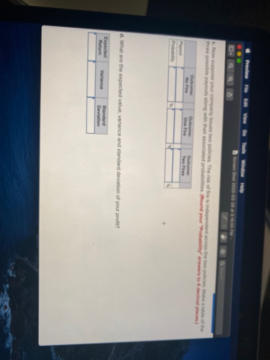 Solved Preview File Edit View Go Tools Window Help Screen | Chegg.com