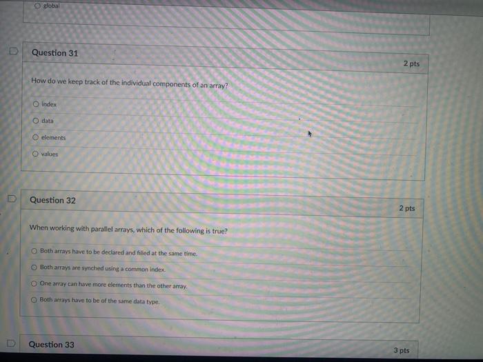 Solved Question 29 2 pts Examine the Python code listed | Chegg.com