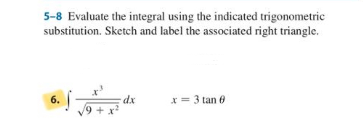 Solved 5-8 ﻿Evaluate the integral using the indicated | Chegg.com