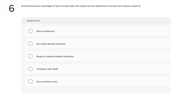 Solved Which of the following methods provides a more | Chegg.com