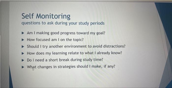 Solved Monitoring Stage - Answer the following questions. 1. | Chegg.com