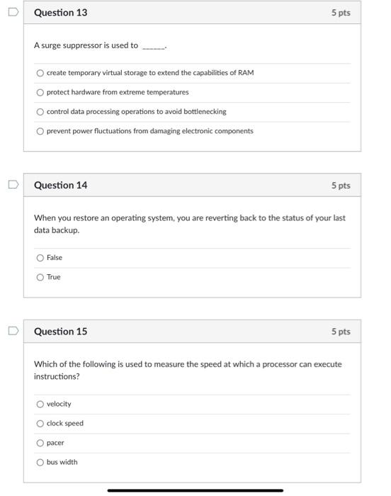Solved A surge suppressor is used to create temporary | Chegg.com