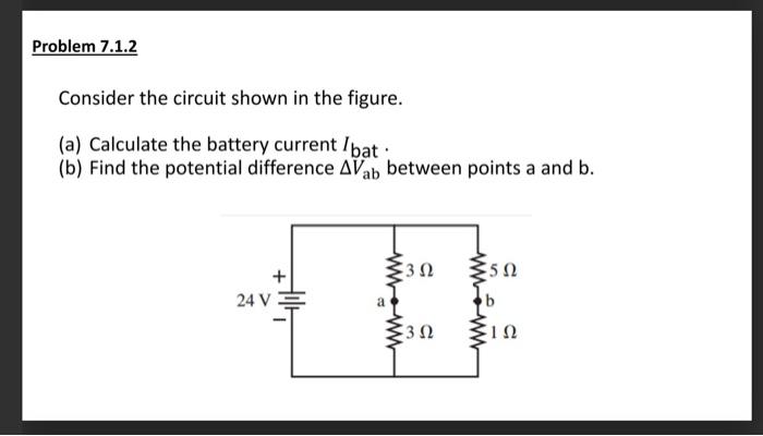 Solved Consider the circuit shown in the figure. (a) | Chegg.com