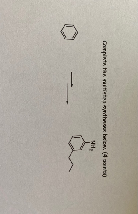 Solved Complete the multistep syntheses below. (4 points) | Chegg.com