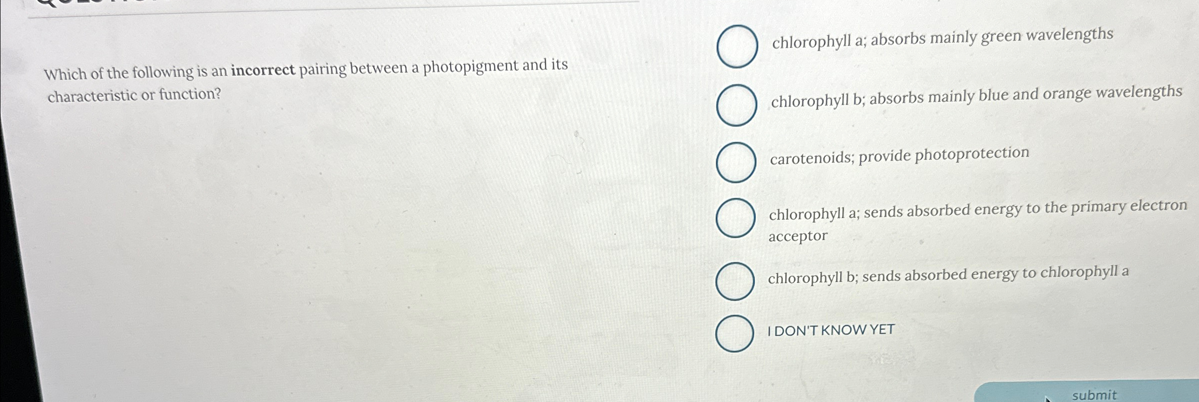 Solved Which of the following is an incorrect pairing | Chegg.com