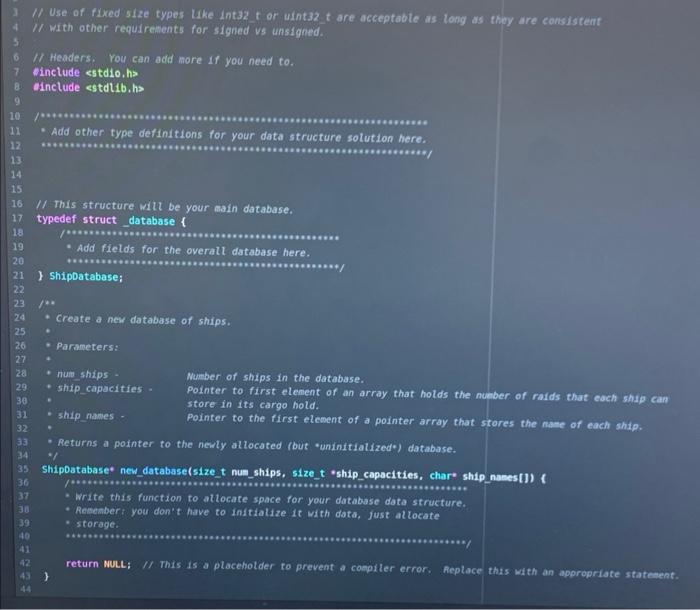 Solved Purpose: To practice designing a compound data | Chegg.com
