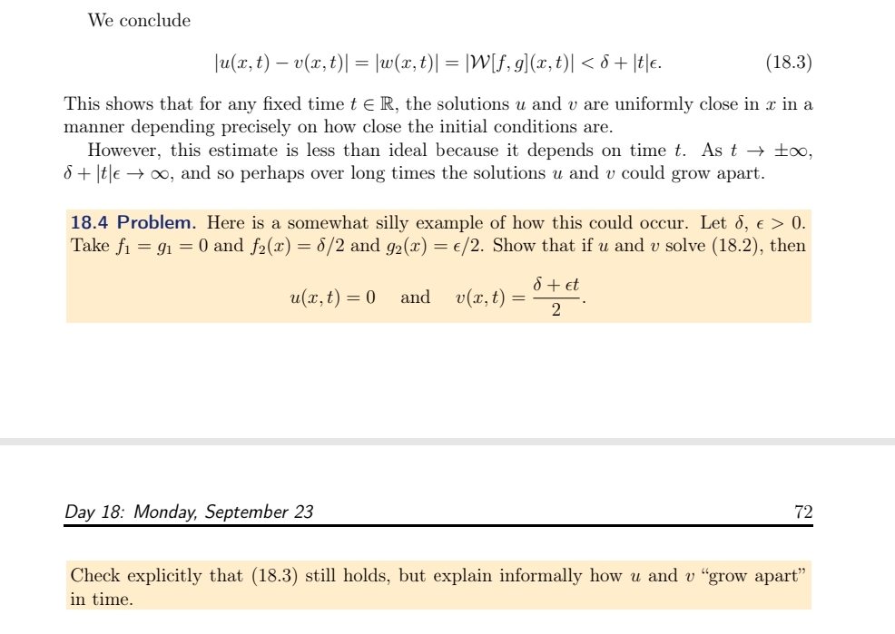 Solved 18.4 ﻿Problem. Here is a somewhat silly example of | Chegg.com