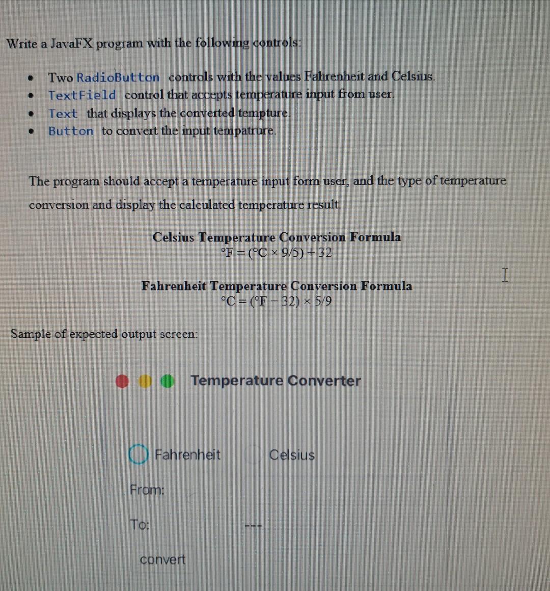 Solved Please write the full program Hint f=new | Chegg.com