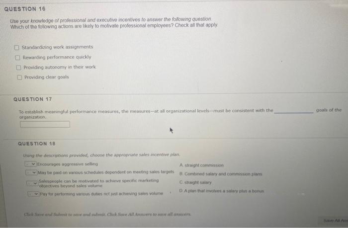 Solved QUESTION 16 Use your knowledge of professional and | Chegg.com