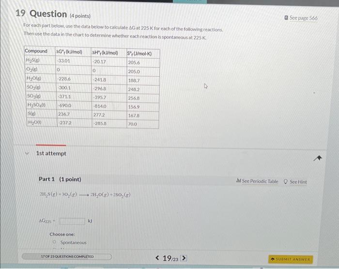 Solved For each part below, use the data below to calculate | Chegg.com