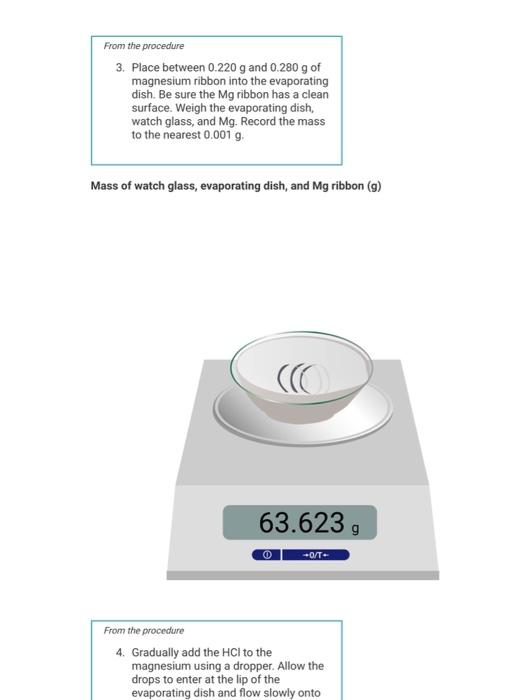 1. Set up a ring stand with a medium ring and wire | Chegg.com