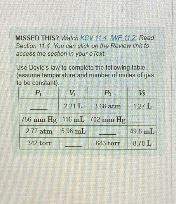 Solved MISSED THIS? Watch KCV 11.4, IWE 11.2; Read Section | Chegg.com