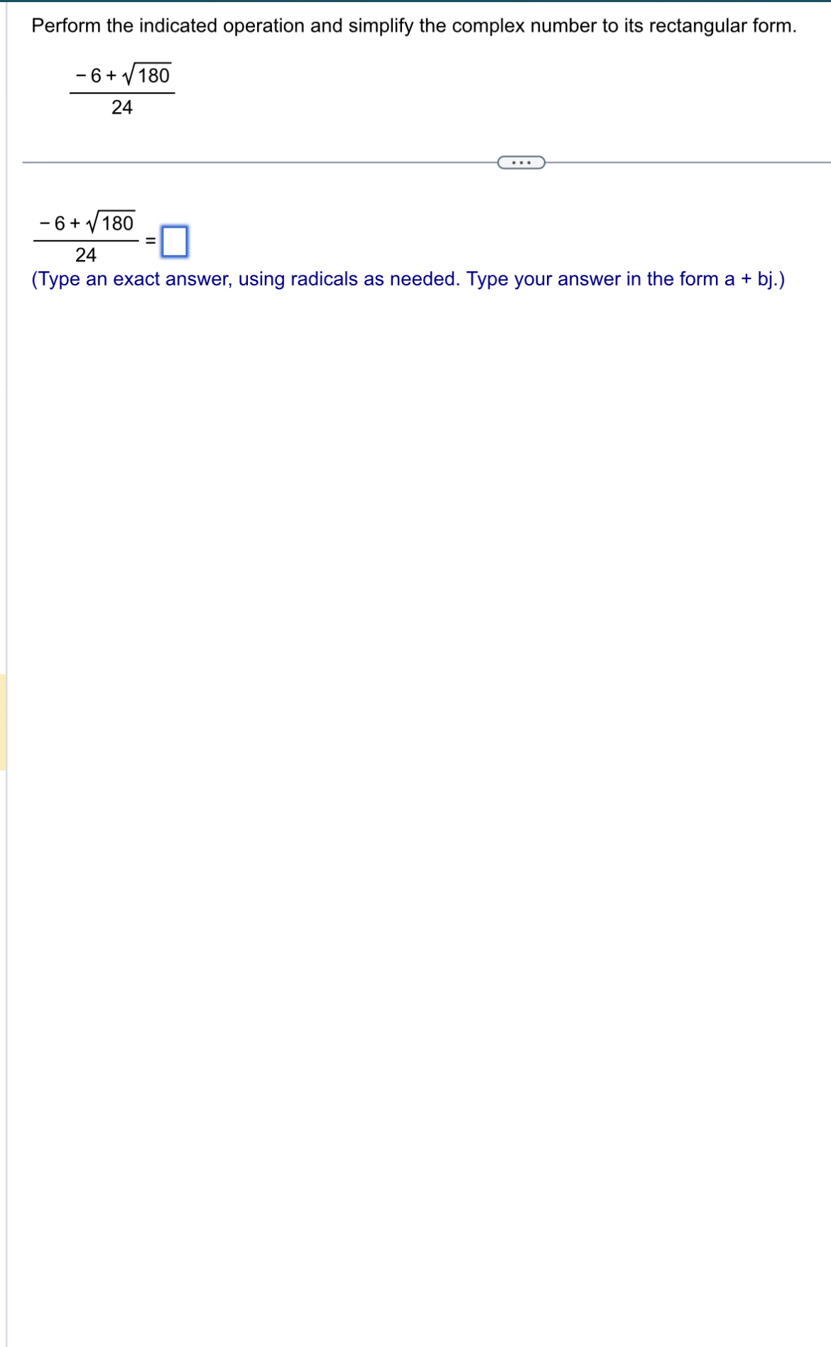 Solved Perform the indicated operation and simplify the | Chegg.com