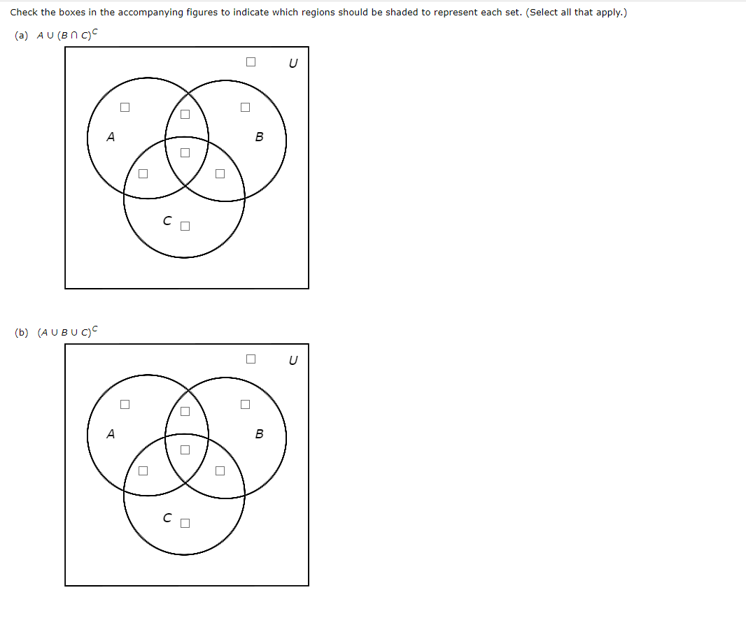 Solved Check the boxes in the accompanying figures to | Chegg.com