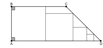 Solved A square of area 25 ﻿cm2 ﻿has vertices A and B | Chegg.com
