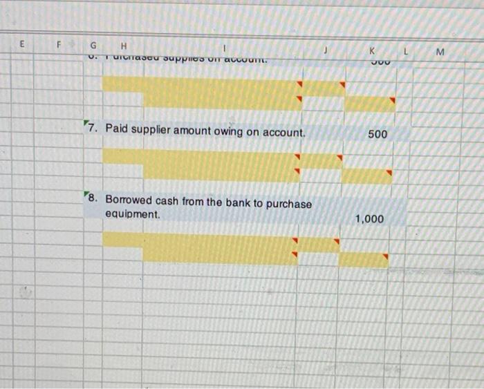 Solved Call Referencing M BE3.7 Using Excel to Journalize | Chegg.com