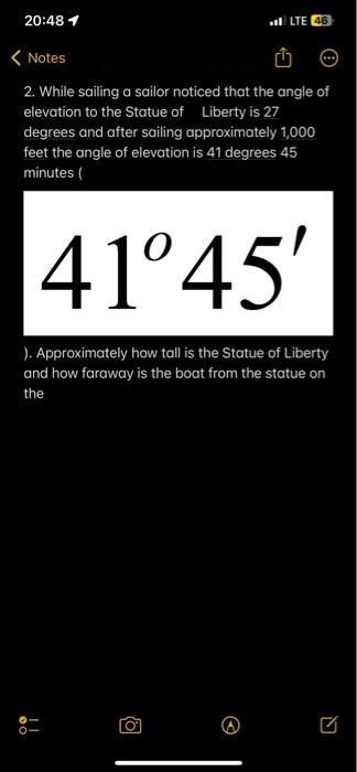 Solved 41∘45′ | Chegg.com